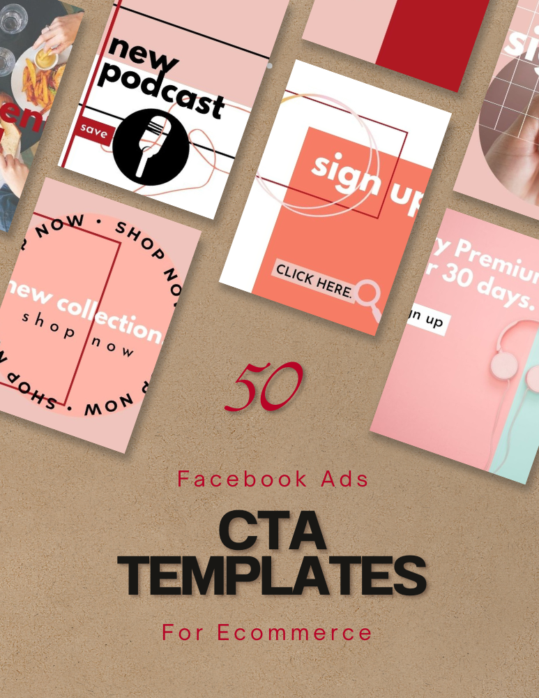 Professional 50 eCom CTA Canva Templates for Facebook Ads - The Digital ...